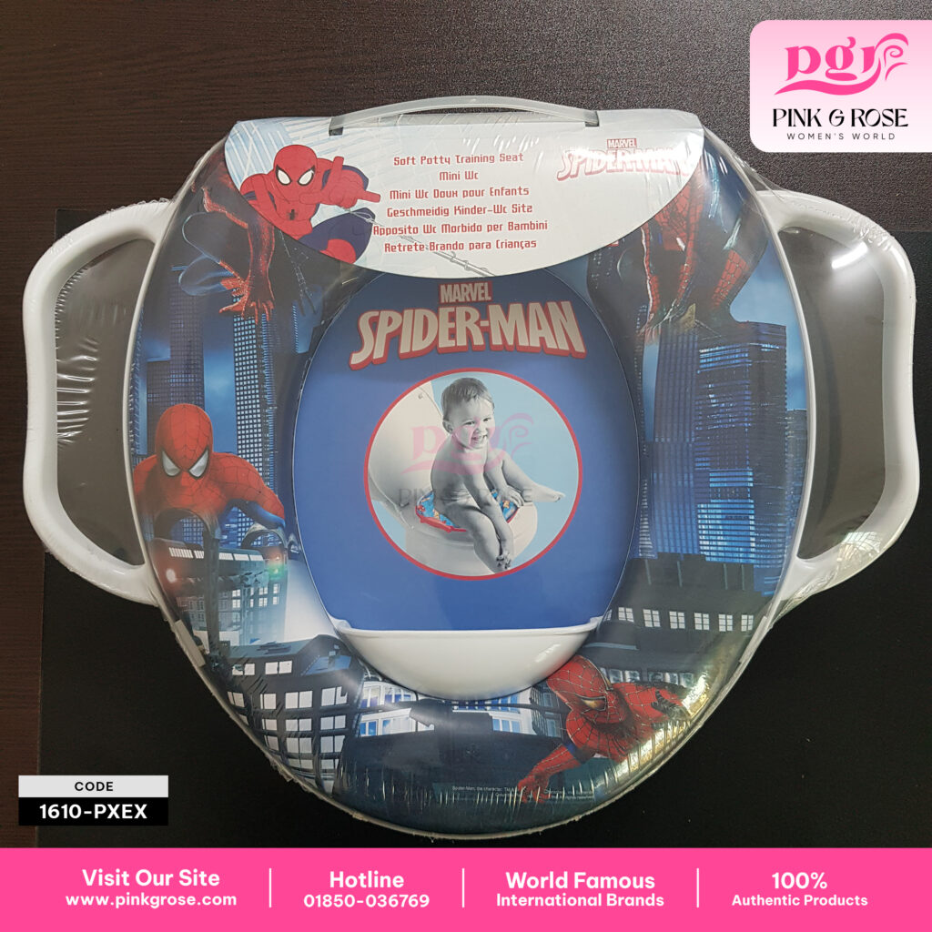 Disney Baby Soft Potty Seat (Spiderman) - Pink G Rose